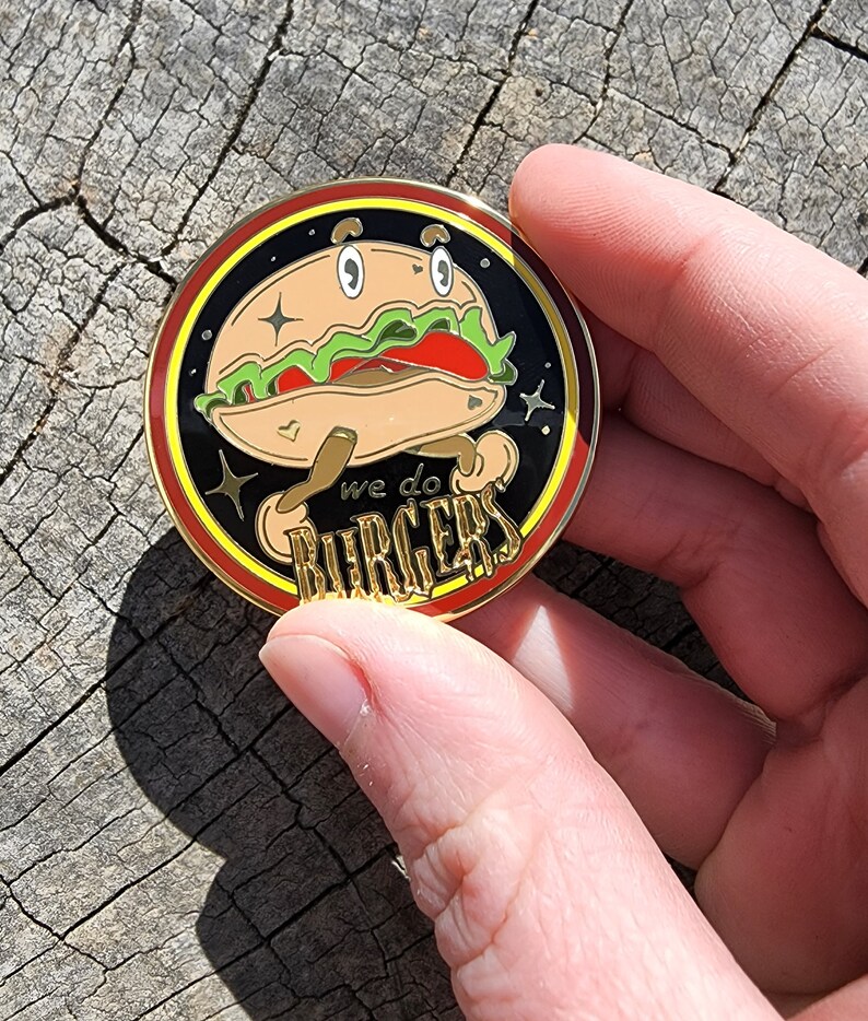 The Locked Tomb We Do Burgers Enamel Pin - Etsy