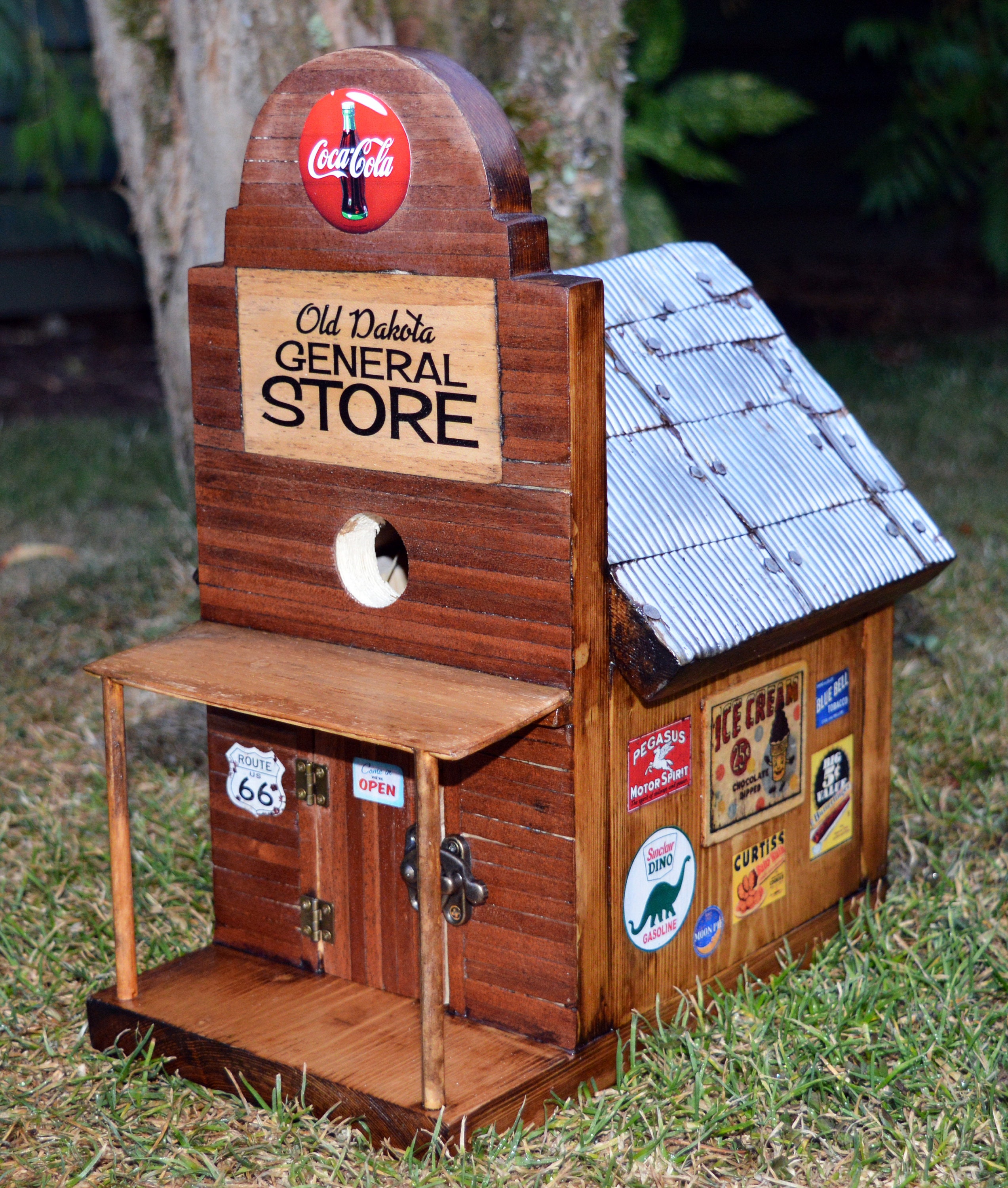 1950's Style Americana Birdhouse by Old Dakota. General Store. Solid ...