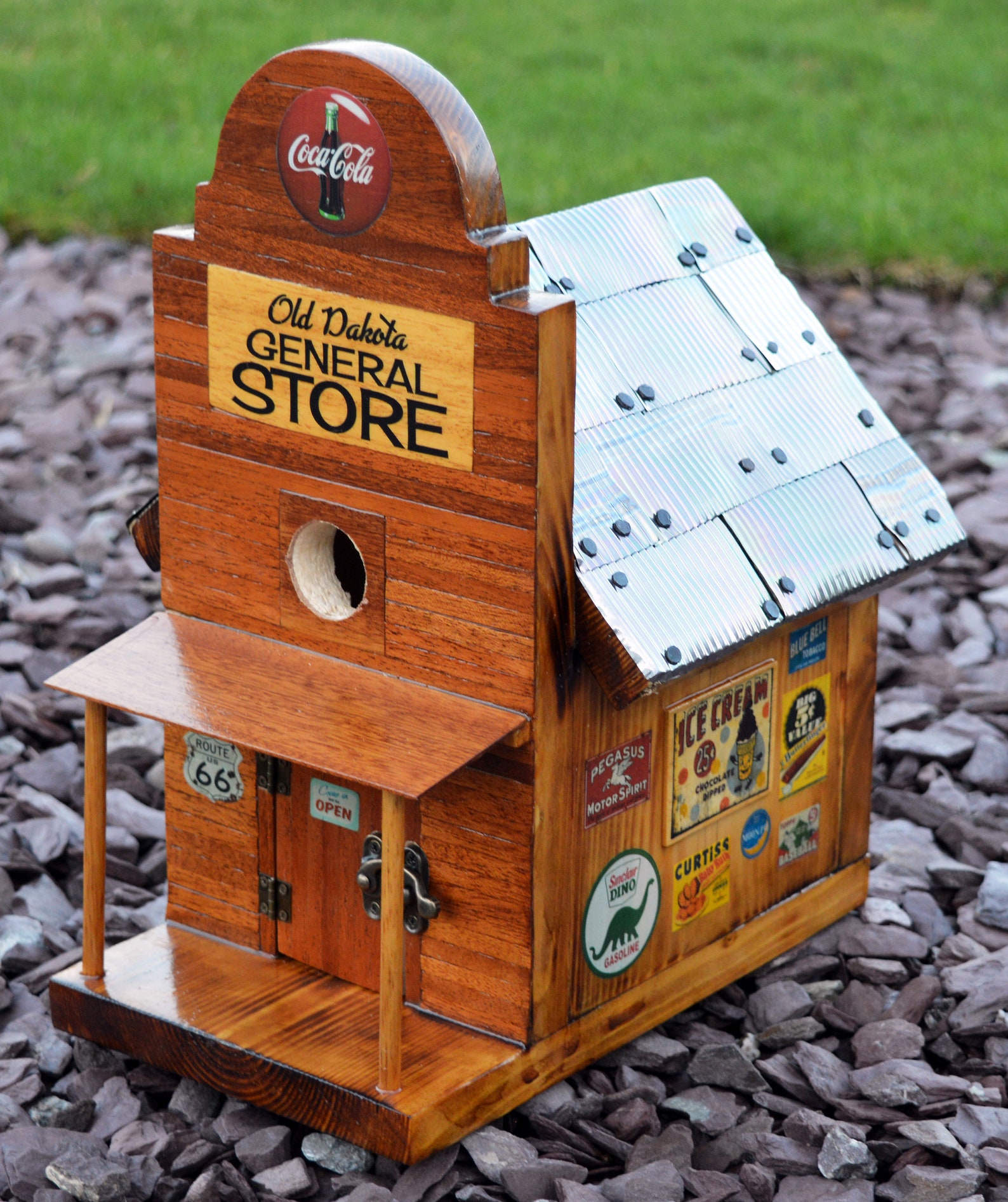 1950's Style Americana Birdhouse by Old Dakota. General Store. Solid ...