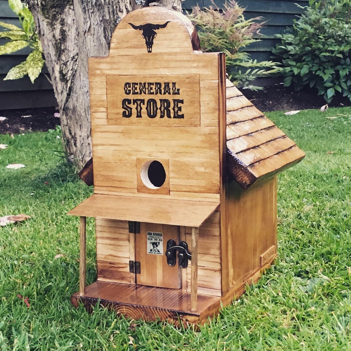 Western Style Americana Birdhouse by Old Dakota. General - Etsy Canada