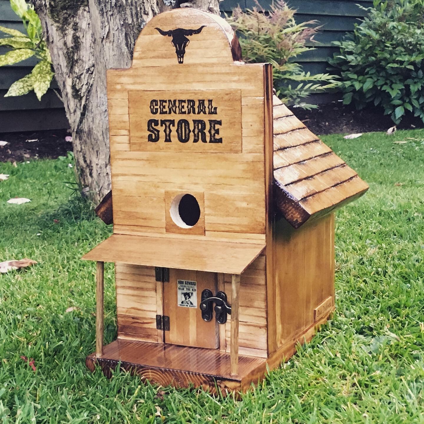 Western Style Americana Birdhouse By Old Dakota. General | Etsy