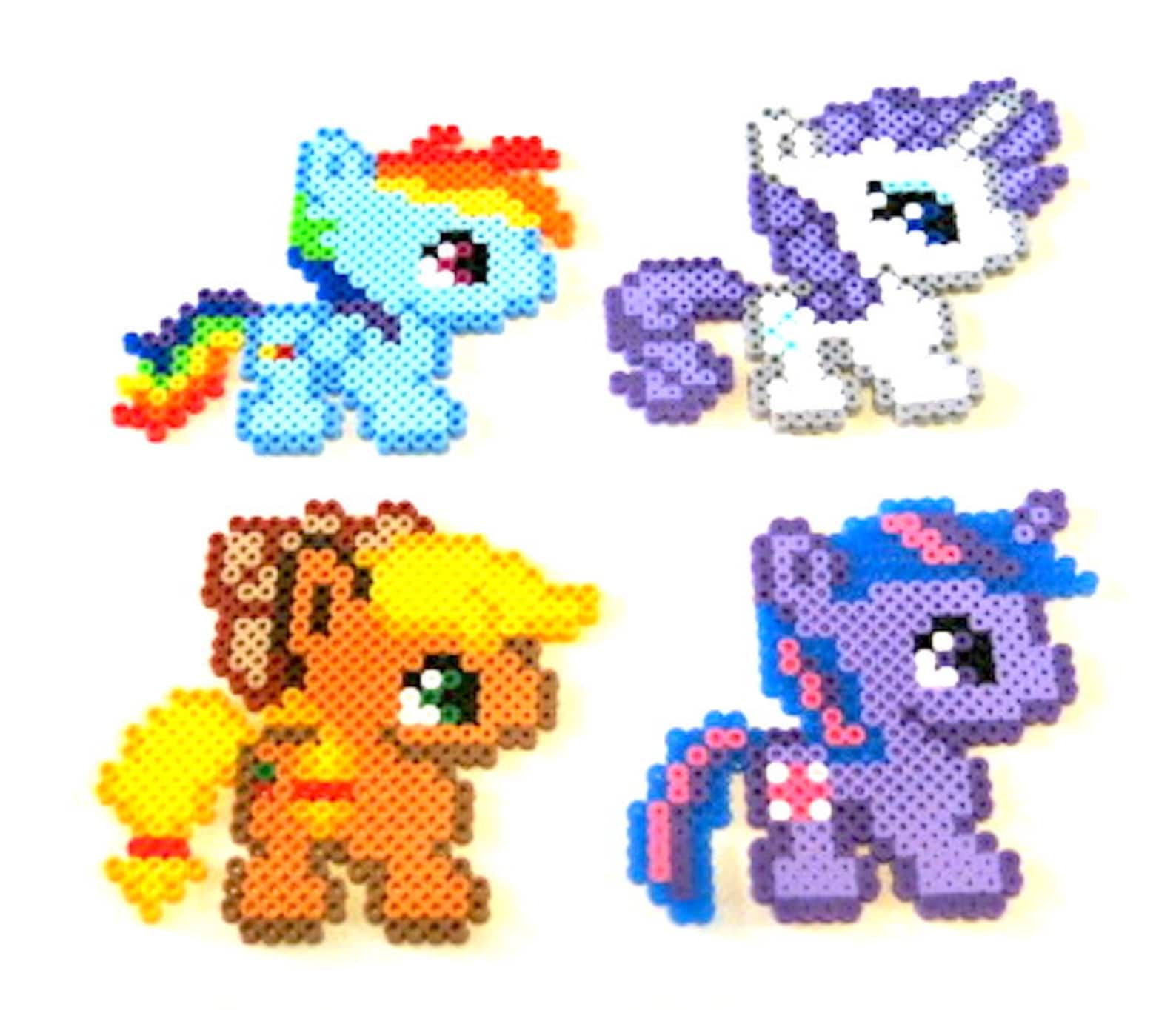 Perler Beads My Little Pony Magnets - Etsy