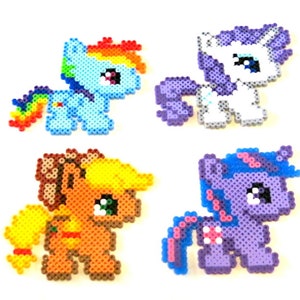Perler Beads My Little Pony Magnets - Etsy