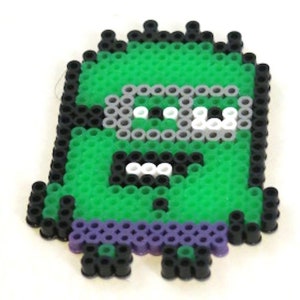 Perler Beads Minion Superheros Magnets - Etsy Singapore