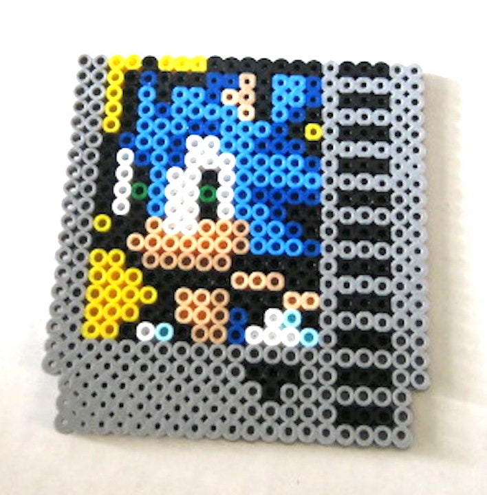 Perler Beads NES Retro Game Cartridge Coaster or Magnet - Etsy