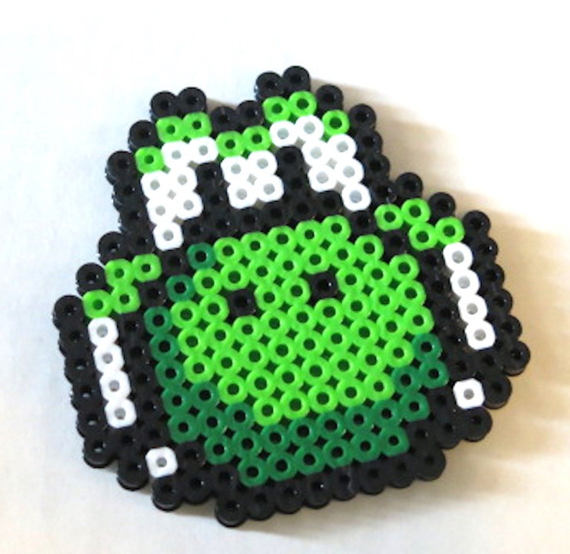 Perler Bead Yoshi Pixel Art Keychain or Magnet - Etsy