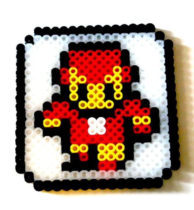 Perler Beads Set of 6 Avengers Coasters or Magnets - Etsy