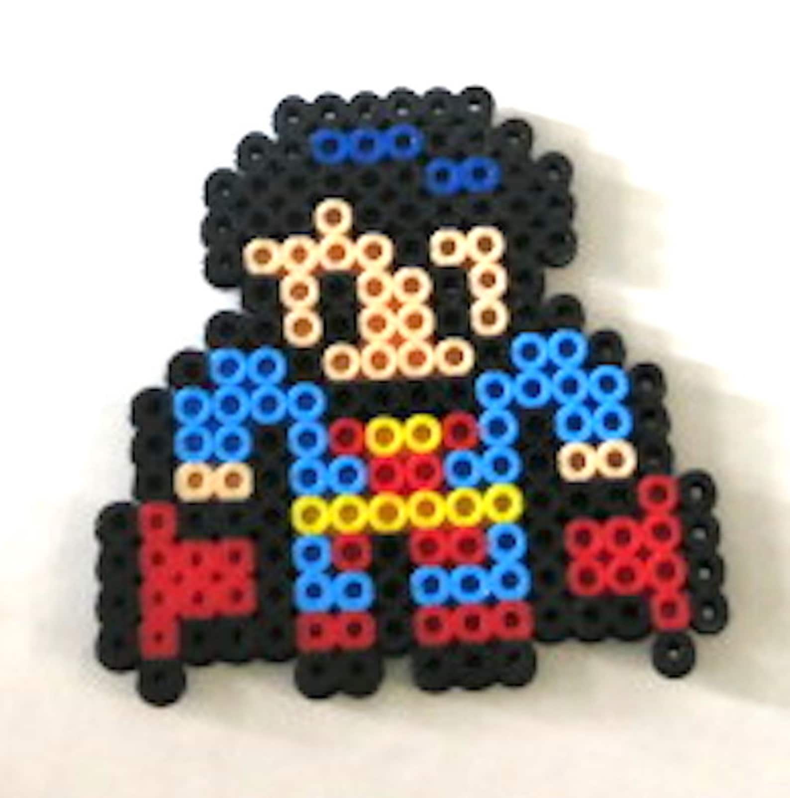 Perler Beads DC Comics Keychain or Magnet - Etsy