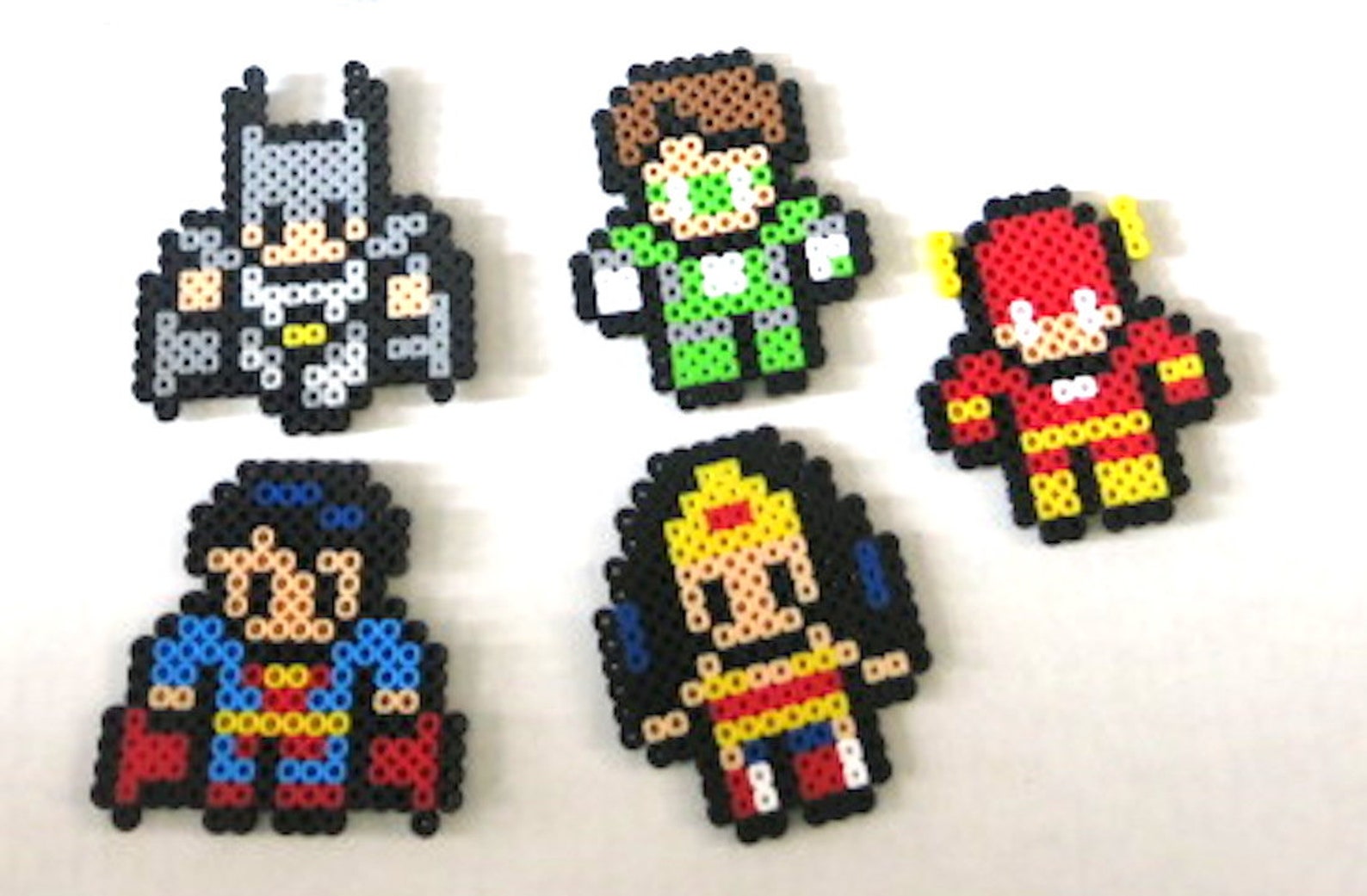 Perler Beads DC Comics Keychain or Magnet - Etsy