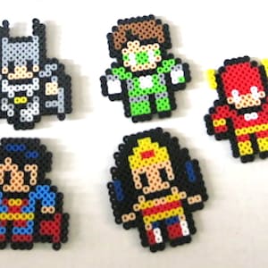 Perler Beads DC Comics Keychain or Magnet - Etsy