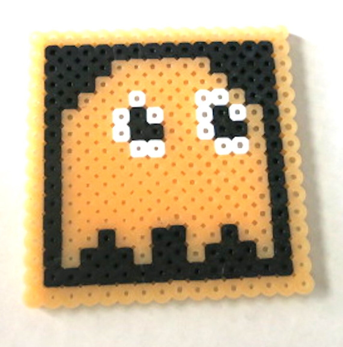 Perler Beads Set of 4 Glow in the Dark Pac Man Coasters - Etsy