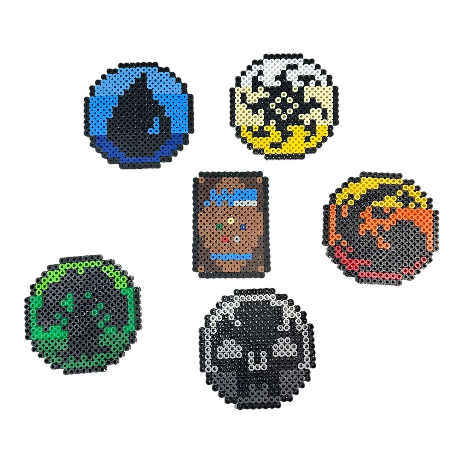 Magic the Gathering MTG Mana Symbols Peler Bead Set - Etsy
