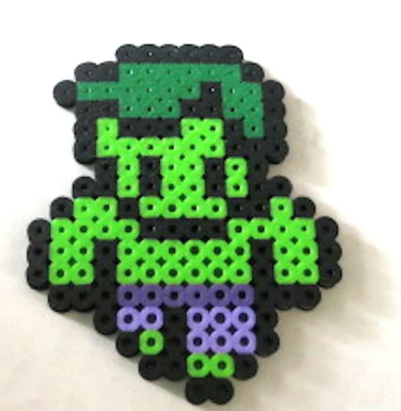 Perler Beads Superheros Avengers Magnets or Keychain - Etsy