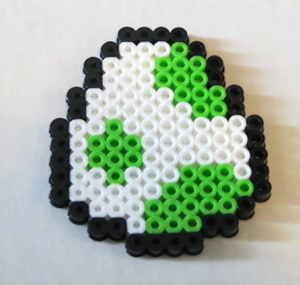 Perler Bead Yoshi Pixel Art Keychain or Magnet - Etsy