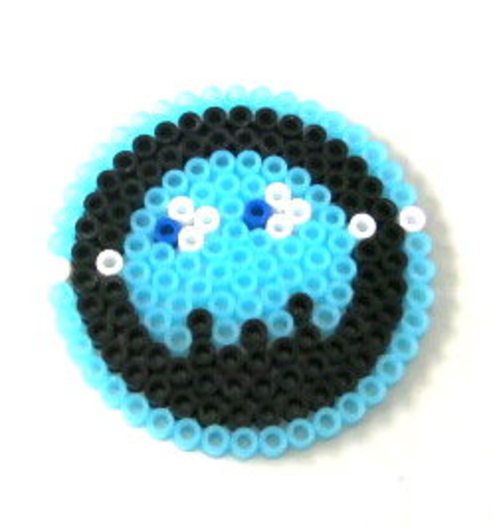 Perler Set of 5 Glow in the Dark Ghost Magnets or Casters - Etsy