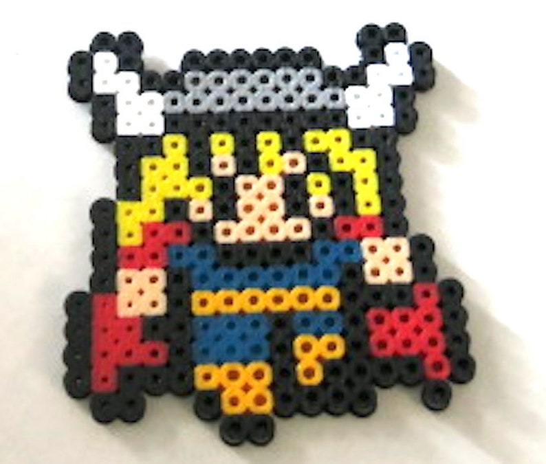 Perler Beads Superheros Avengers Magnets or Keychain - Etsy