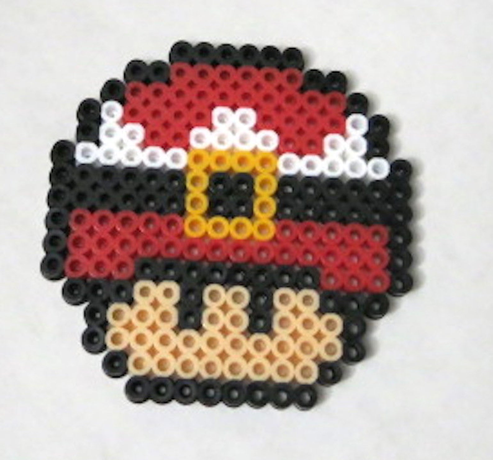 Perler Beads Nintendo Mushroom Christmas Heads Ornaments - Etsy