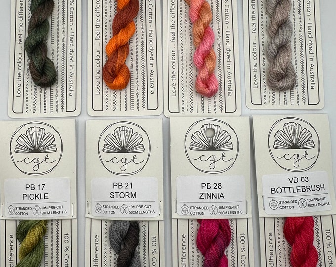 Cottage Garden Threads - CTG - Cactus - Chinese Lantern - Misty Morning - Storm - Coral Cove ...
