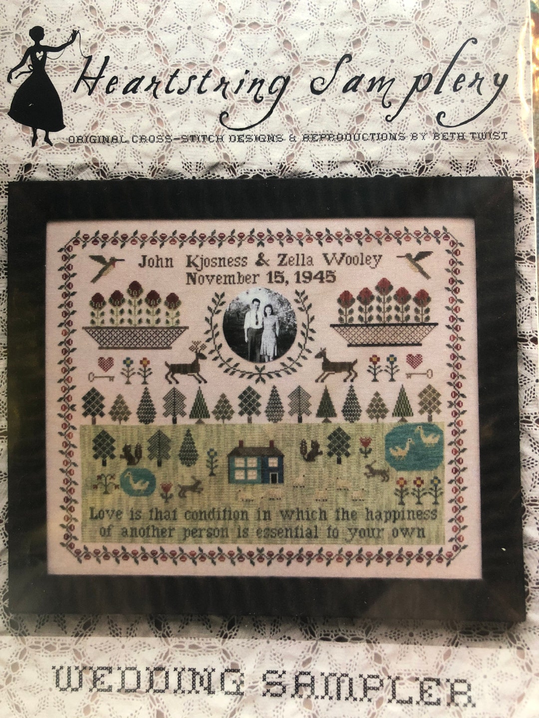 Wedding Sampler by Heartstring Samplery - Etsy