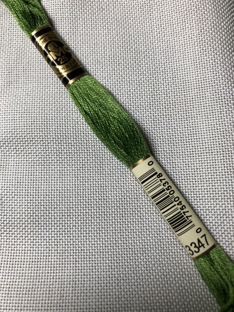 DMC Floss 3326 3340 3341 3345 3346 3347 3362 - Etsy