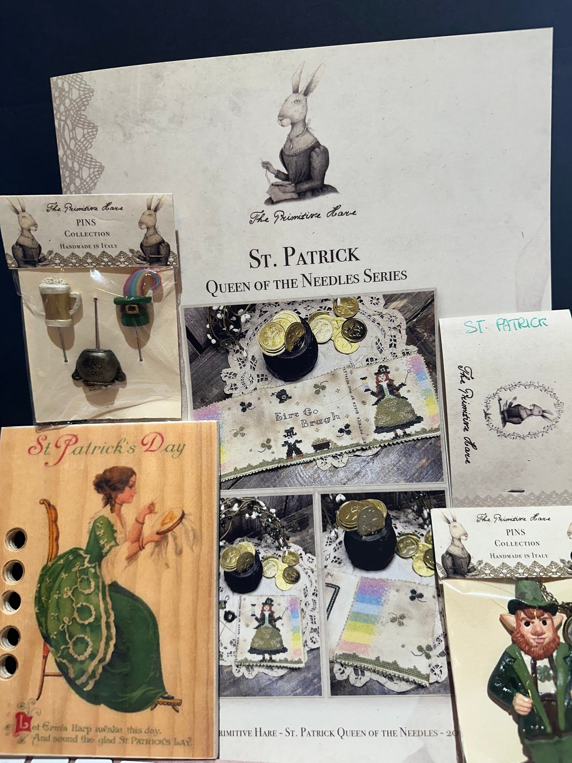 The Primitive Hare - St Patrick - Queen of the Needles Series Kit ...