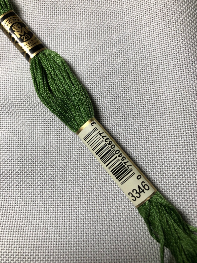 DMC Floss 3326 3340 3341 3345 3346 3347 3362 - Etsy