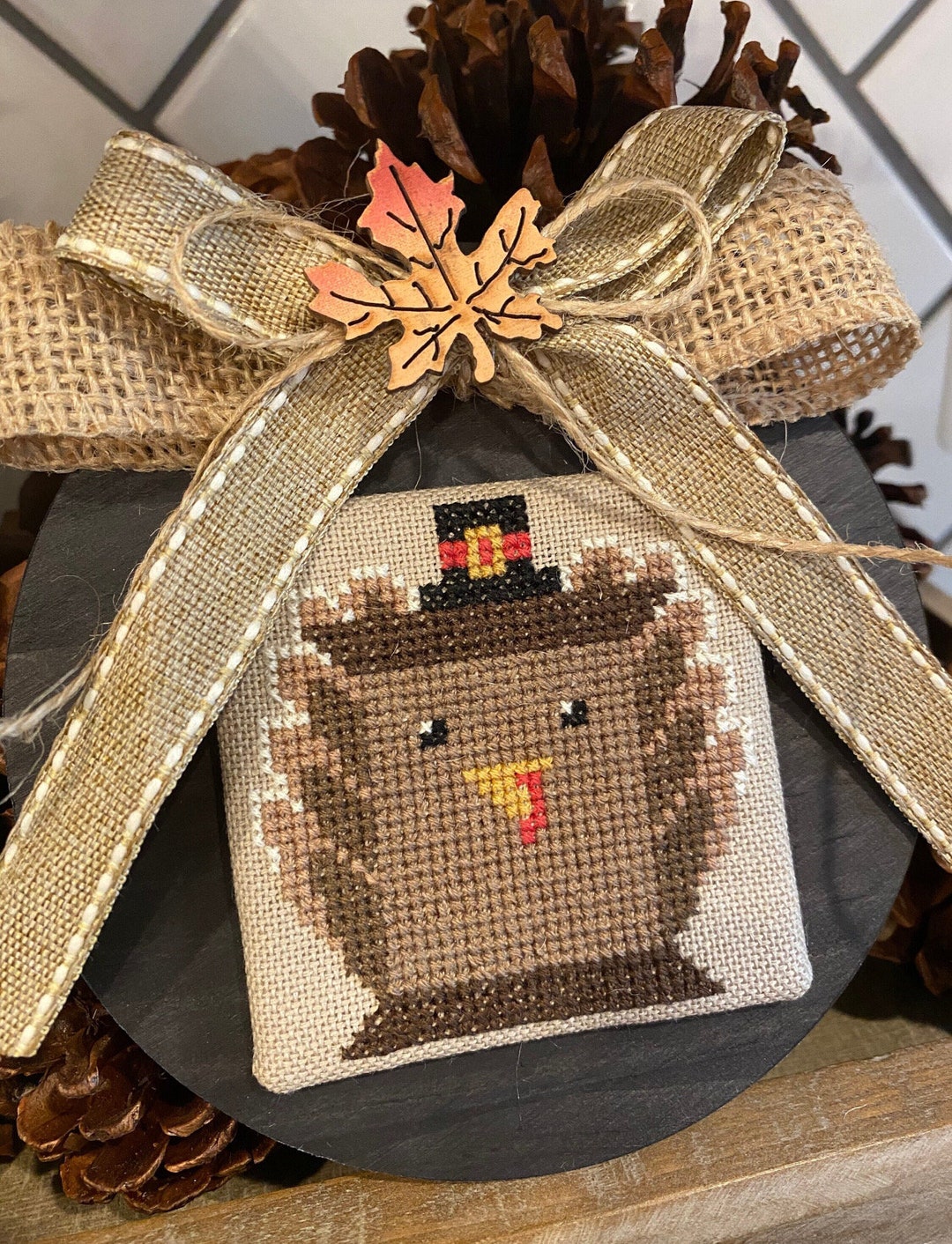 Crafty Bluebonnet Design -turkey Spool - Autumn Spool Series - Etsy