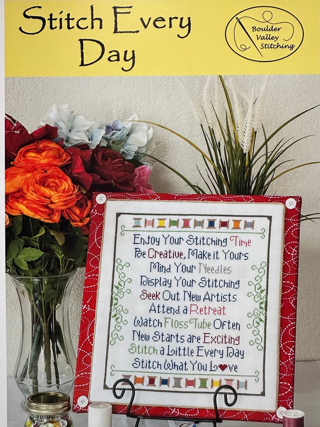 Boulder Valley Stitching - Stitch Every Day - Stitcher's Prayer - Cross ...