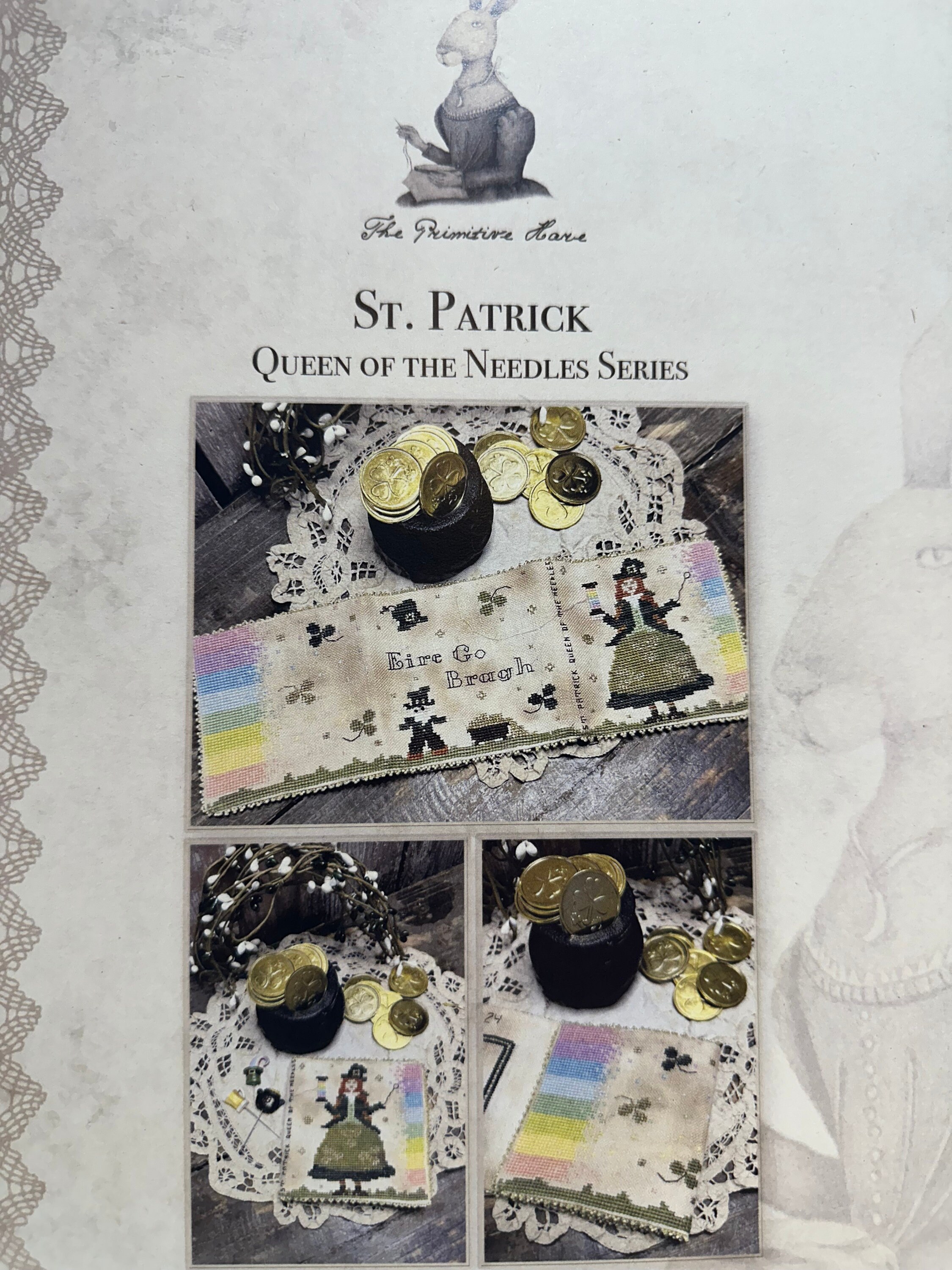 The Primitive Hare - St Patrick - Queen of the Needles Series Kit ...
