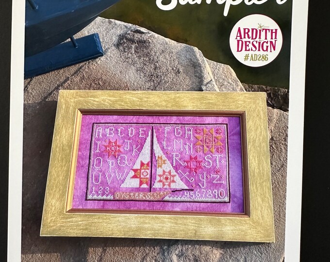 Ardith Design - Skipjack Sampler Chesapeake Bay Boats - Cross Stitch - Etsy