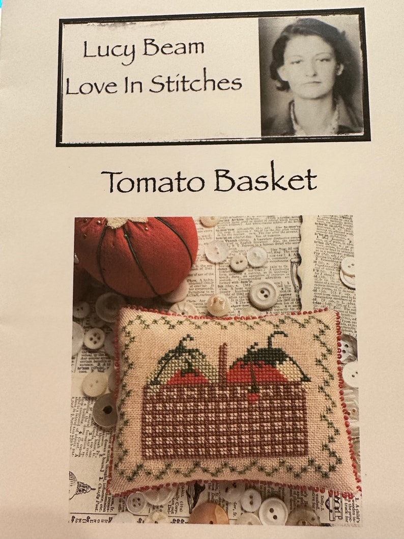 Lucy Beam Love in Stitches Tomato Basket - Etsy