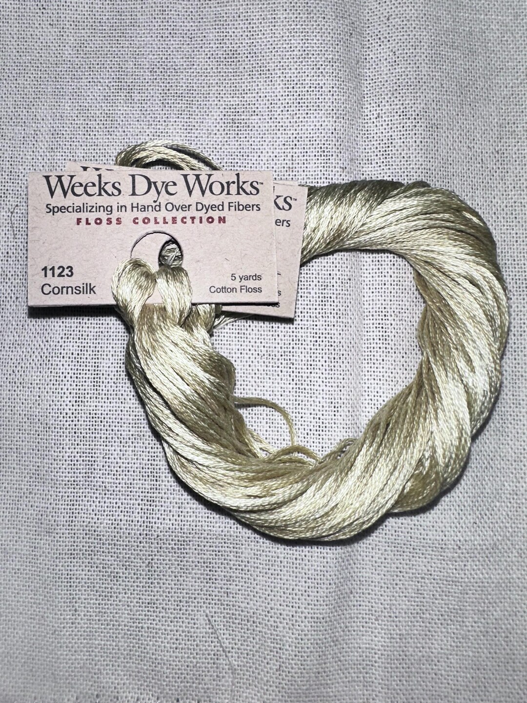 Weeks Dye Works Cornsilk - Etsy