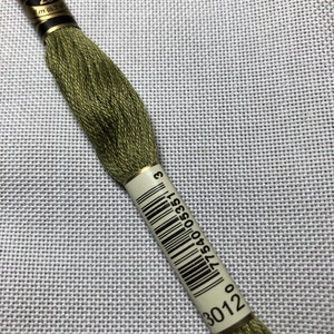 DMC Floss - 3011 - 3012 - 3021 - 3022 - 3024 - 3033 - 3041 - 3042 ...