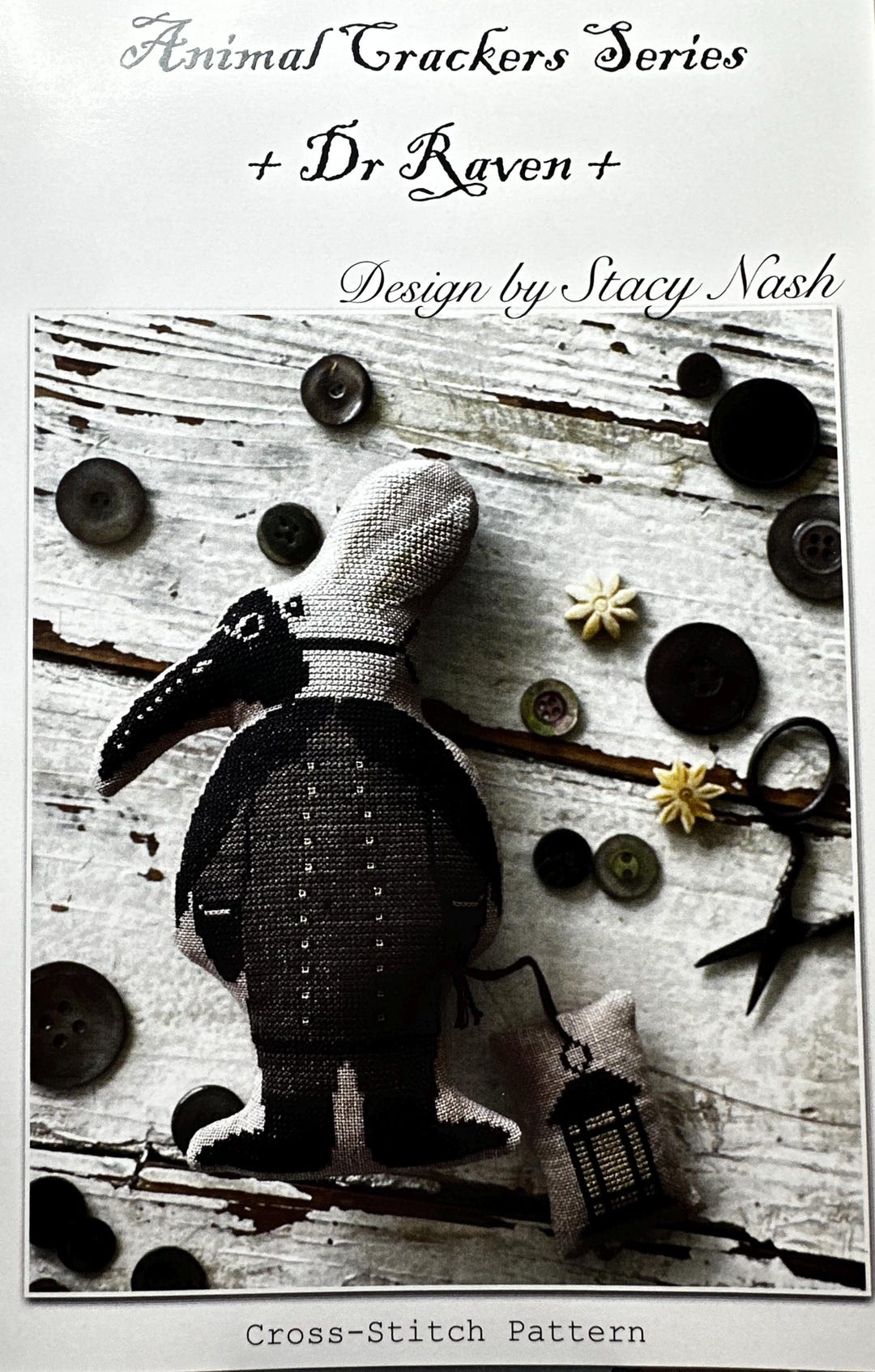 Stacy Nash Primitives - Dr Raven Animal Cracker Series - Etsy