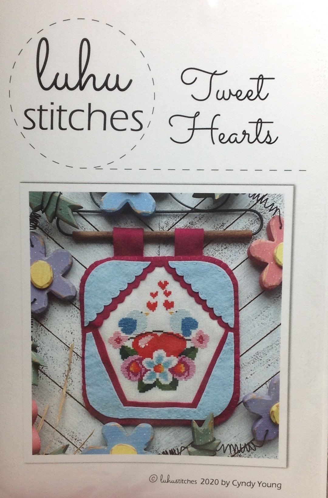 Tweet Hearts - Luhu Stitches - Love Birds - Love - Flowers - Singing ...
