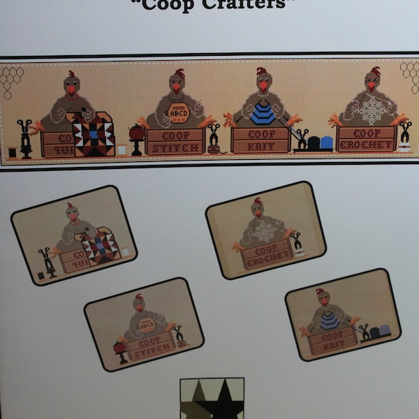 Chicken Cross Stitch - Etsy