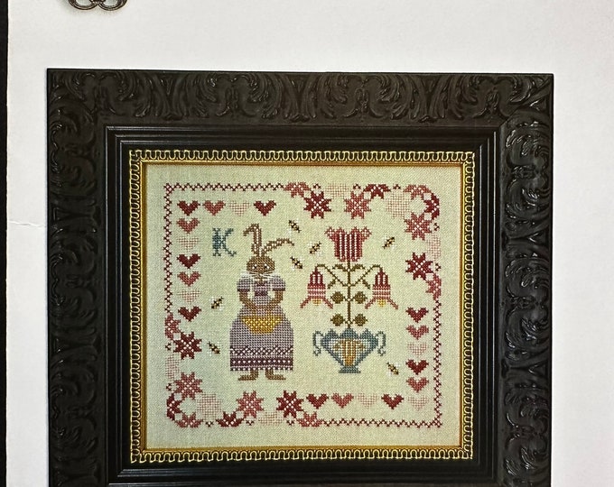 Primrose Cottage Spring Quaker 2024 Needlework Market Spring Cross ...