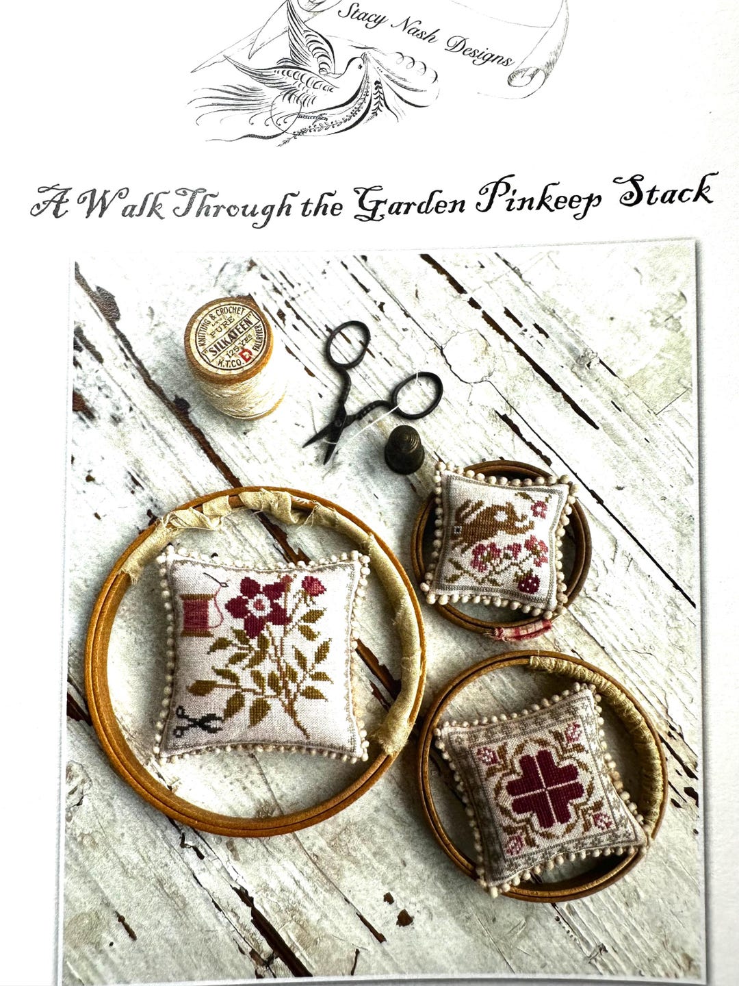 Stacy Nash Designs A Walk Through the Garden Pinkeep Stack - Etsy