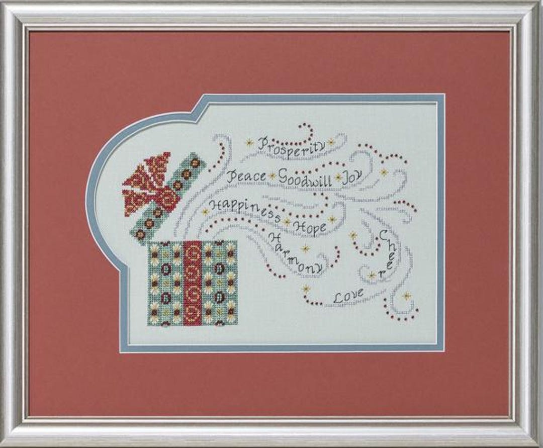 Glendon Place - the Perfect Gift - Chart, NPI Silk Thread & RG Pack and ...