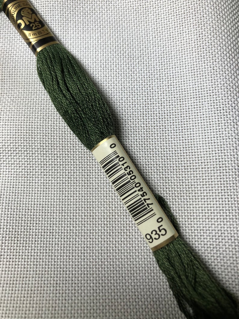 DMC Floss 924 926 927 928 932 934 935 938 945 - Etsy