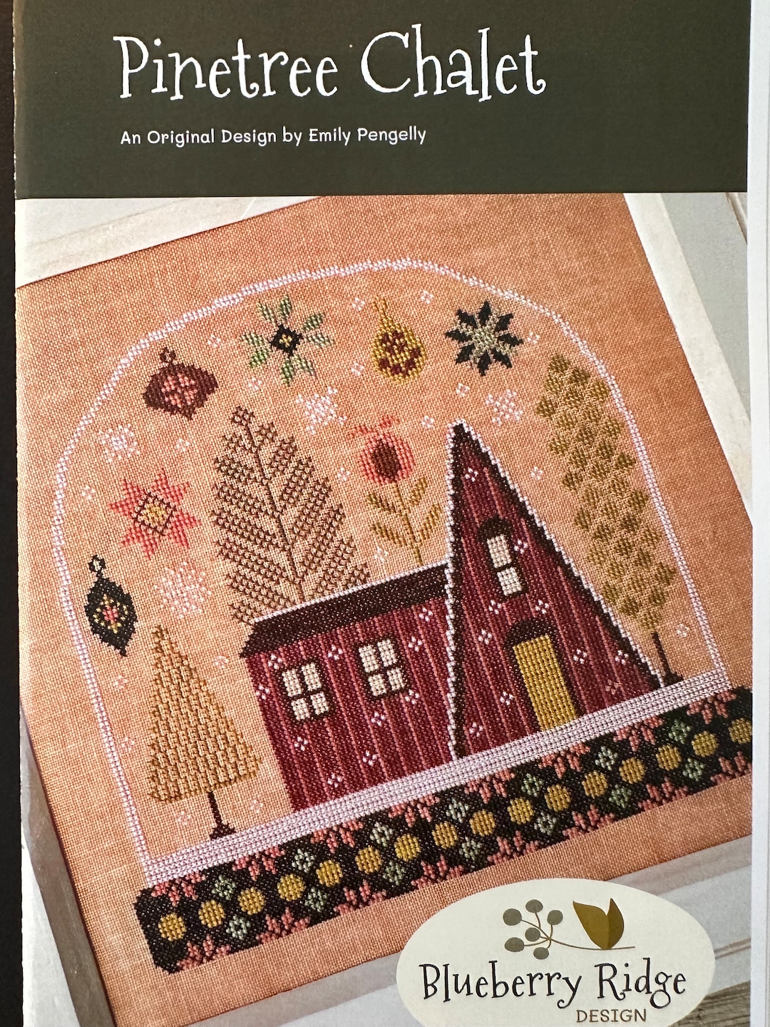 Blueberry Ridge Design - Pinetree Chalet - Cross Stitch - Etsy