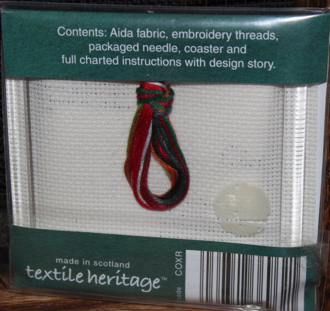 Counted Cross Stitch Coasters Textile Heritage Made in - Etsy