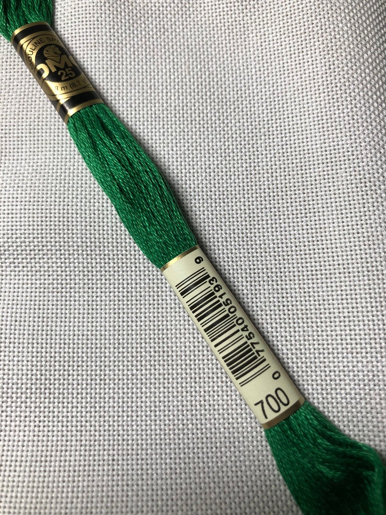 DMC Floss 666 676 677 680 699 700 701 712 - Etsy