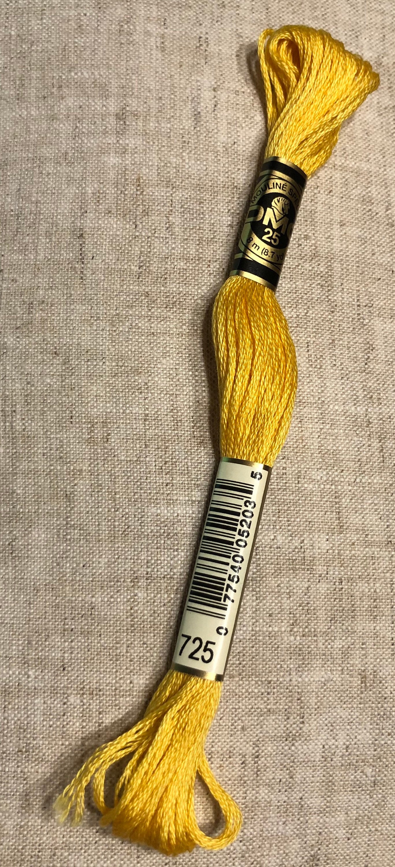 DMC Floss 722 725 729 741 742 791 Cross Stitch | Etsy