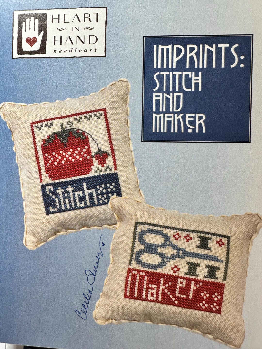 Heart in Hand - Imprints: Stitch and Maker - Etsy