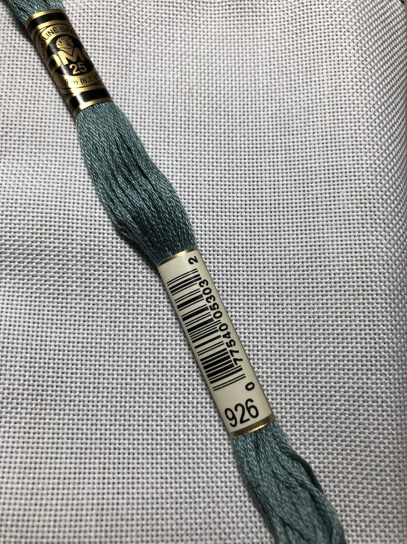 DMC Floss 924 926 927 928 932 934 935 938 945 - Etsy