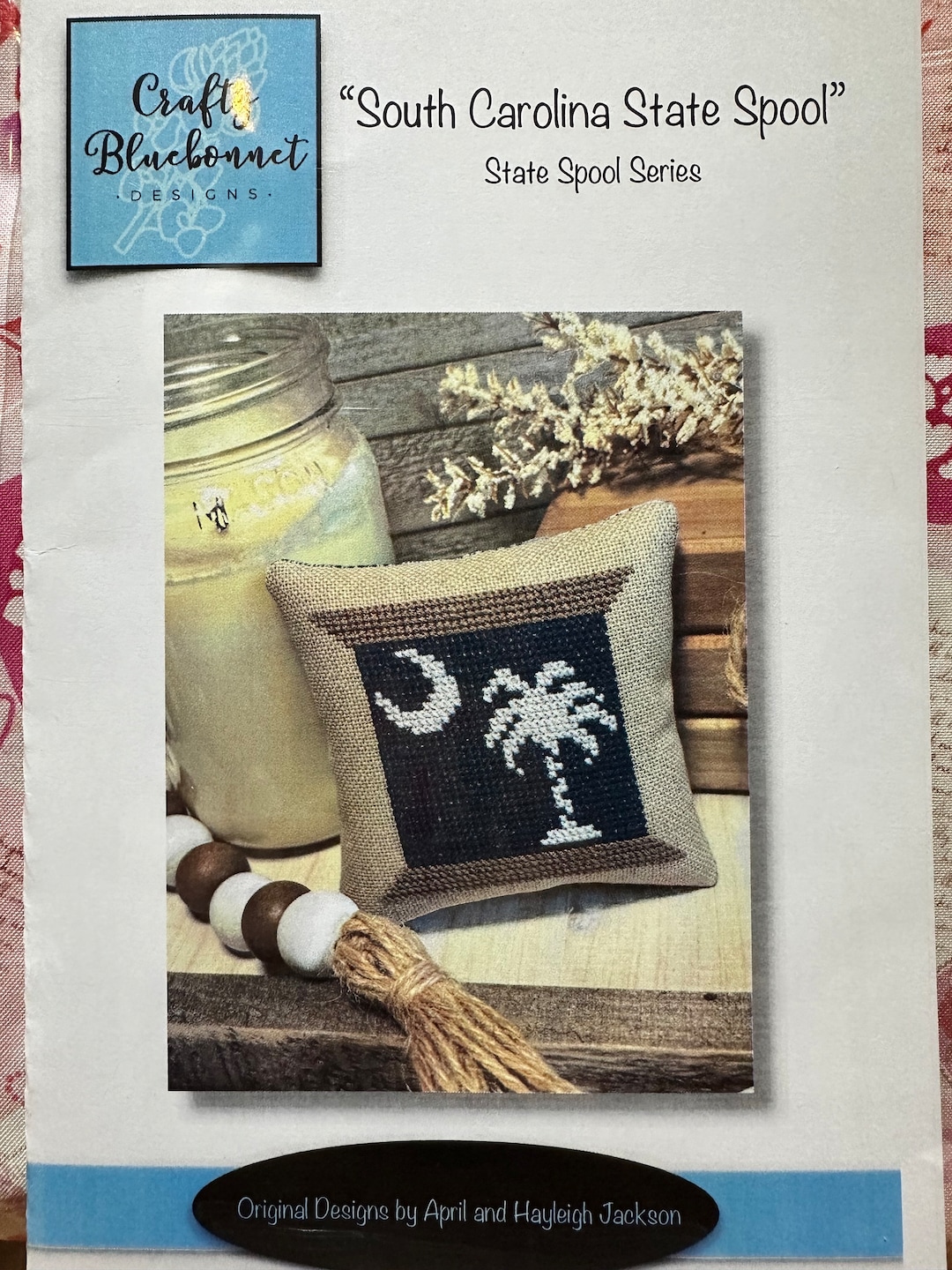 Crafty Bluebonnet Designs - South Carolina State Spool - State Spool ...