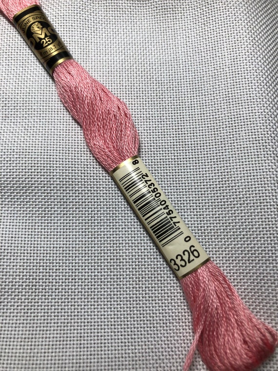 DMC Floss 3326 3340 3341 3345 3346 3347 3362 | Etsy