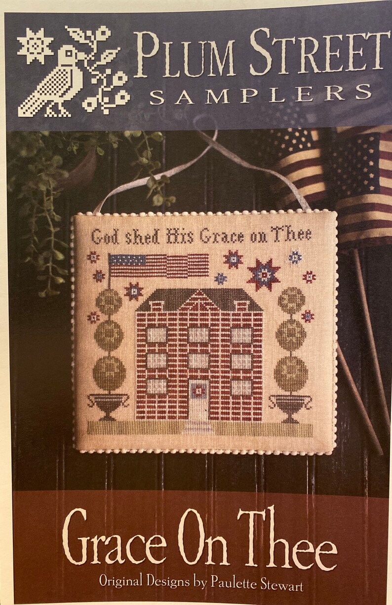 Plum Street Sampler Grace on Thee - Etsy