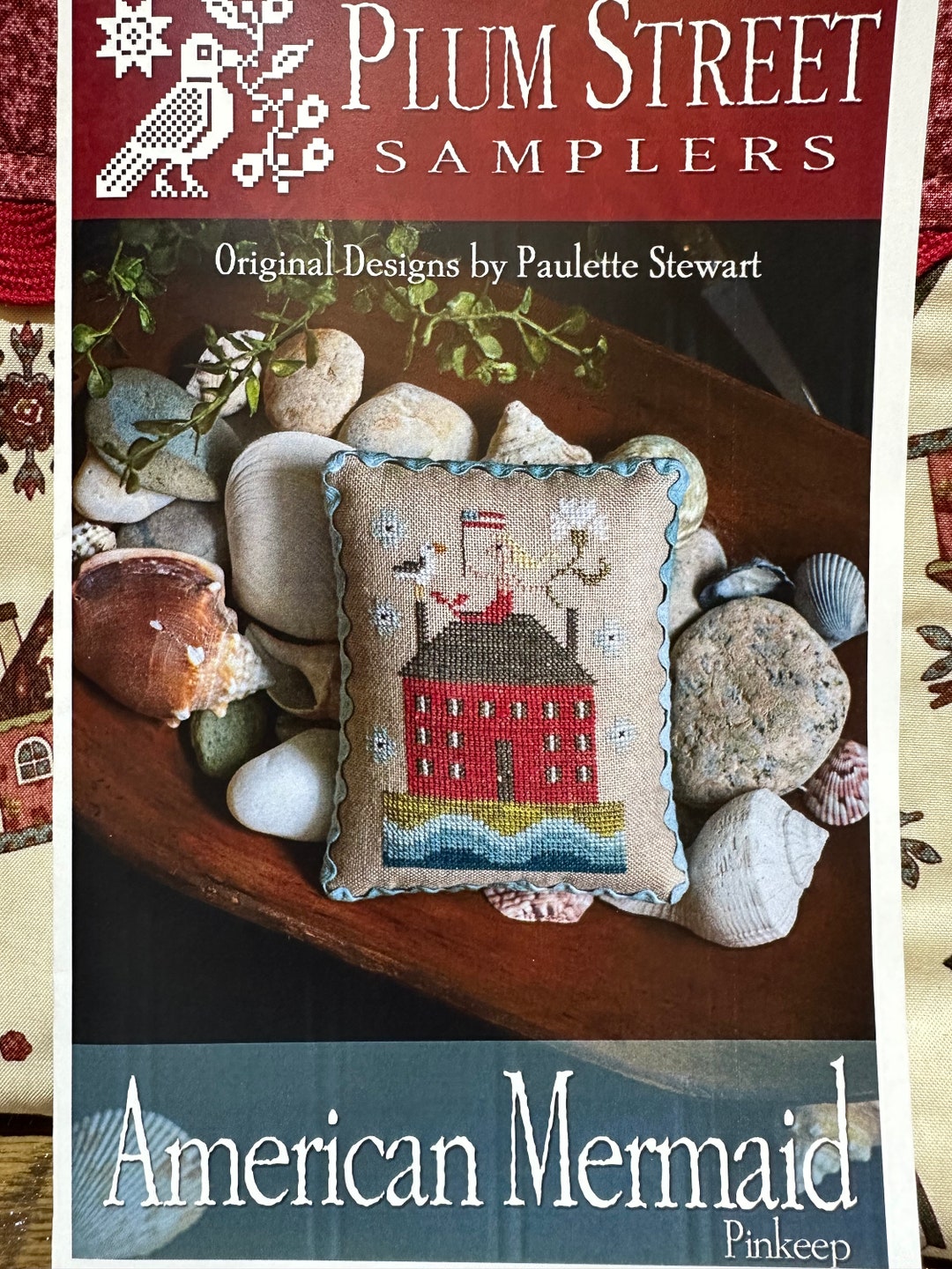 Plum Street Sampler - American Mermaid - Needlework Market 2024 - Cross ...